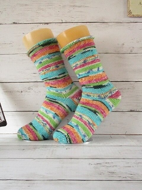 冷え取りソックス Pro Lana 306 懐かしのアイスキャンディー | iichi 日々の暮らしを心地よくするハンドメイドやアンティークのマーケットプレイス