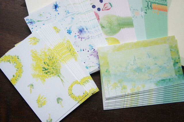 カード9種ボリュームset【合計90枚入り | iichi 日々の暮らしを心地よくするハンドメイドやアンティークのマーケットプレイス