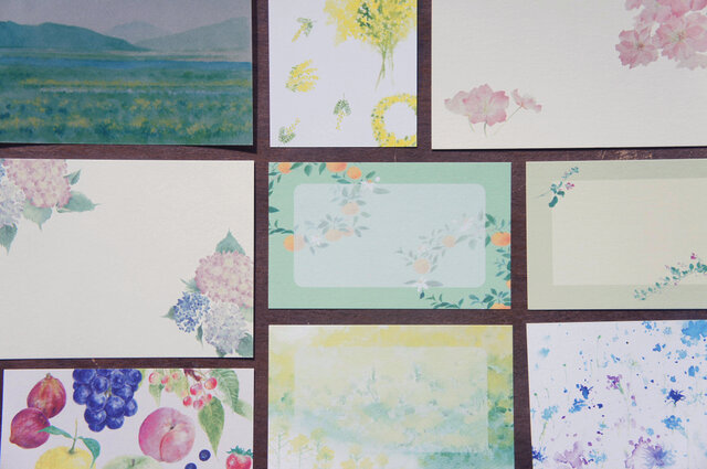 カード9種ボリュームset【合計90枚入り | iichi 日々の暮らしを心地よくするハンドメイドやアンティークのマーケットプレイス