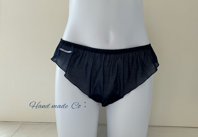 Choose！シンプルな、、リラックスショーツ : : blue | iichi 日々の暮らしを心地よくするハンドメイドやアンティークのマーケットプレイス