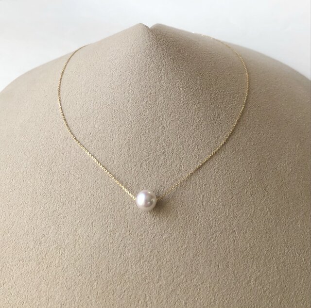 あこや真珠 ナチュラルカラー PL | iichi 日々の暮らしを心地よくするハンドメイドやアンティークのマーケットプレイス