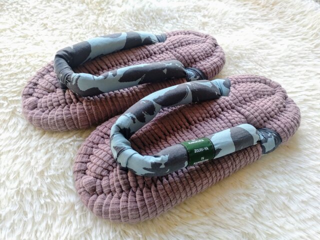 布ぞうり 23.5cm | iichi 日々の暮らしを心地よくするハンドメイドやアンティークのマーケットプレイス