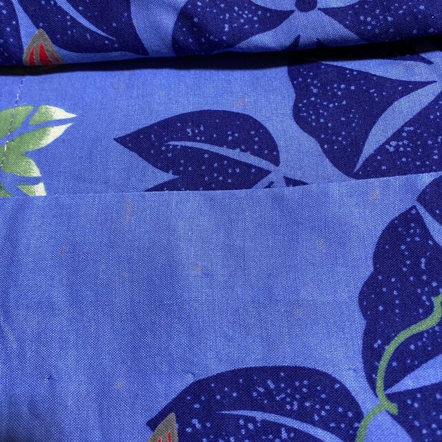 和洋折衷 古着 浴衣 和 ハンドメイド リメイク ワンピース ドレス 帯サッシュベルト 素敵な朝顔柄×ブルー系 W-205 | iichi ...