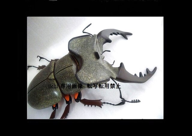 ミヤマクワガタ MEGA・BIG リアルフィギュア | iichi 日々の暮らしを心地よくするハンドメイドやアンティークのマーケットプレイス