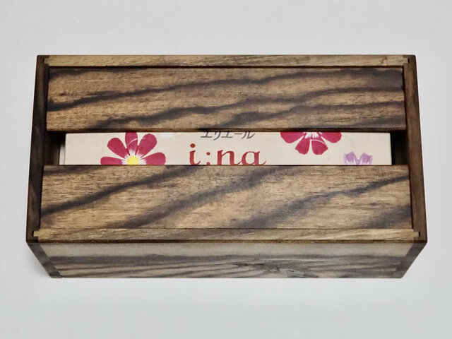 黒柿の紙箱「premium」 | iichi 日々の暮らしを心地よくするハンドメイドやアンティークのマーケットプレイス