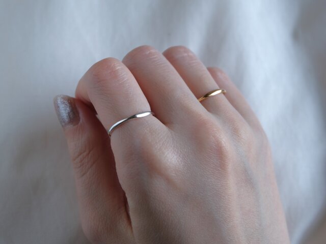 lítið veifa ring：リング シルバー silver925 | iichi 日々の暮らしを心地よくするハンドメイドやアンティークのマーケットプレイス