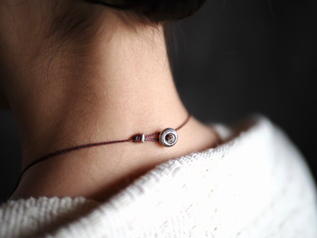 -Labradorite- long code pendant | iichi 日々の暮らしを心地よくするハンドメイドやアンティークのマーケットプレイス