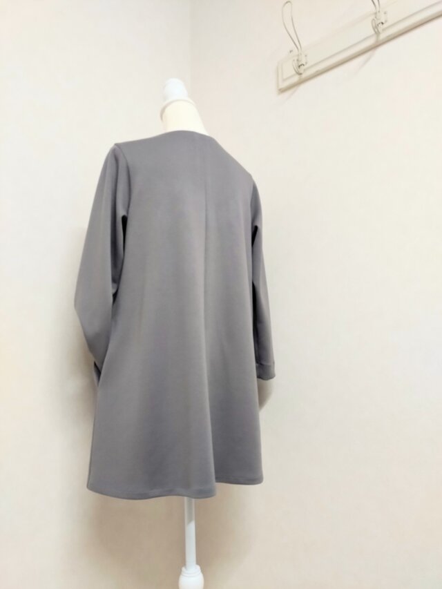 超!シンプル！無敵なプルオーバー。グレー。GPO−229 | iichi 日々の暮らしを心地よくするハンドメイドやアンティークのマーケットプレイス