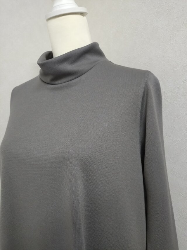 ハイネックがオシャレな、プルオーバー。GPO−230 | iichi 日々の暮らしを心地よくするハンドメイドやアンティークのマーケットプレイス