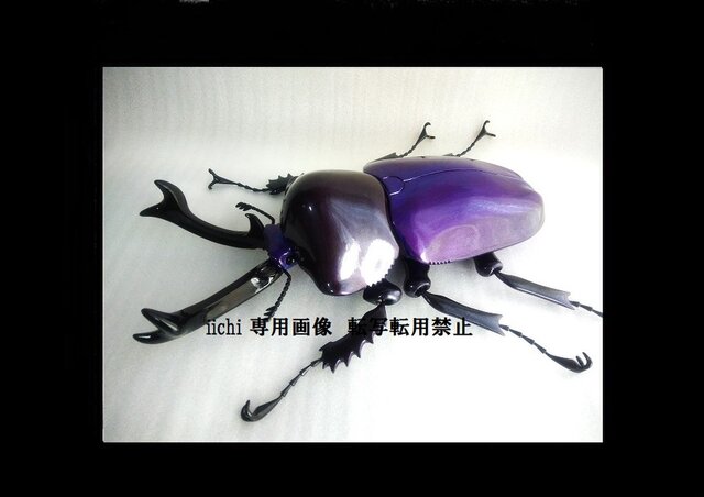 ニジイロクワガタ MEGA・BIG リアルフィギュア | iichi 日々の暮らしを心地よくするハンドメイドやアンティークのマーケットプレイス