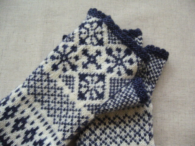 【i様オーダー品】おうち時間のハンドウォーマー MARINE X NATURAL | iichi 日々の暮らしを心地よくするハンドメイドやアンティークのマーケットプレイス