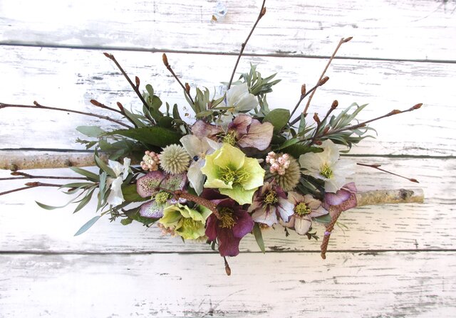 レンテンローズ（春咲クリスマスローズ）A | iichi 日々の暮らしを心地よくするハンドメイドやアンティークのマーケットプレイス