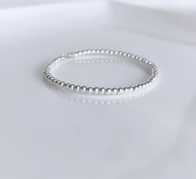 ball bangle バングル ブレスレット silver925 | iichi 日々の暮らしを心地よくするハンドメイドやアンティークのマーケットプレイス