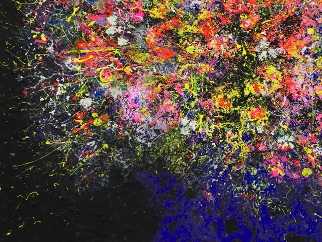 「FLOWER」(NO.2409) 15号p キャンバスにアクリル絵の具 額なし 送料無料 画像クリックで全面画像になります | iichi 日々の暮らしを心地よくするハンドメイドや ...