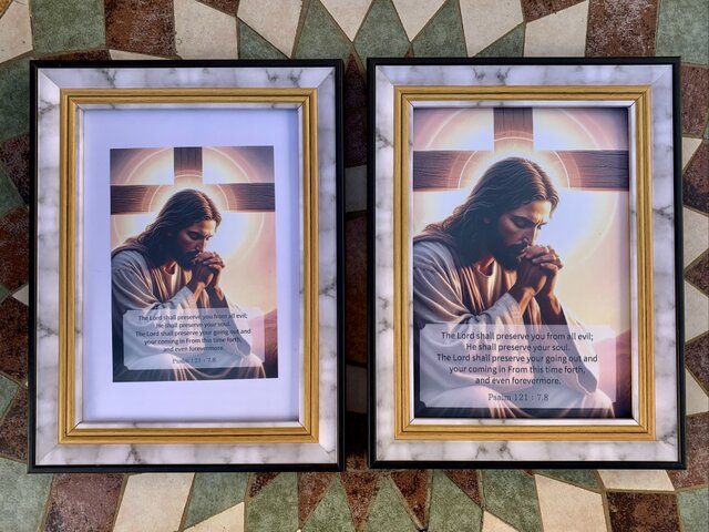 ★聖書の言葉～Holy Words from JESUS～★ 迫力の2Lサイズ | iichi 日々の暮らしを心地よくするハンドメイドやアンティークのマーケットプレイス