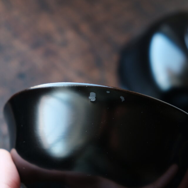 彼岸花と蝶々 古輪島塗 漆芸蓋付椀5客セット 漆器 骨董・antiqures 大正期 | iichi 日々の暮らしを心地よくするハンドメイドや ...