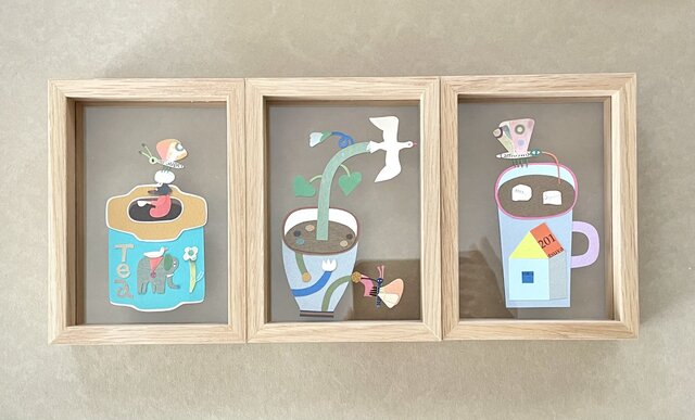 『Birth. 』原画 額込み | iichi 日々の暮らしを心地よくするハンドメイドやアンティークのマーケットプレイス