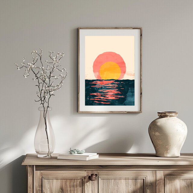 gr3913 A4 アートポスター インテリア 北欧風 全作オリジナル 送料無料 | iichi 日々の暮らしを心地よくするハンドメイドやアンティークのマーケットプレイス