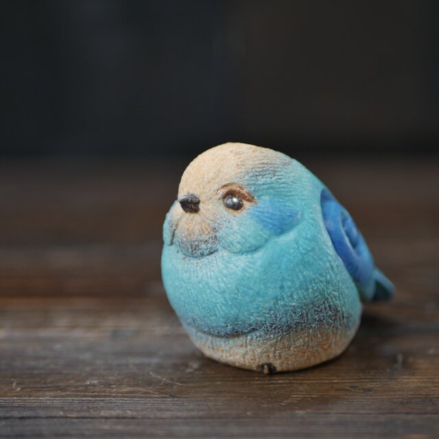小さな青色のことり no.48 | iichi 日々の暮らしを心地よくするハンドメイドやアンティークのマーケットプレイス