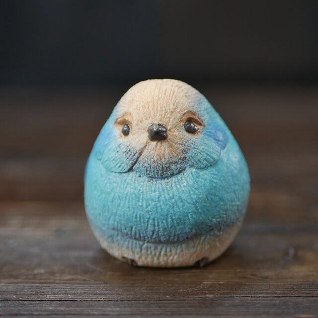 小さな青色のことり no.48 | iichi 日々の暮らしを心地よくするハンドメイドやアンティークのマーケットプレイス