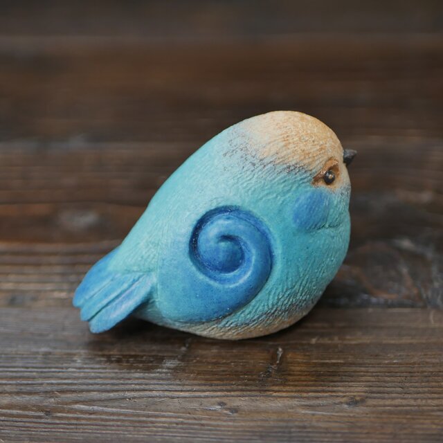 小さな青色のことり no.48 | iichi 日々の暮らしを心地よくするハンドメイドやアンティークのマーケットプレイス