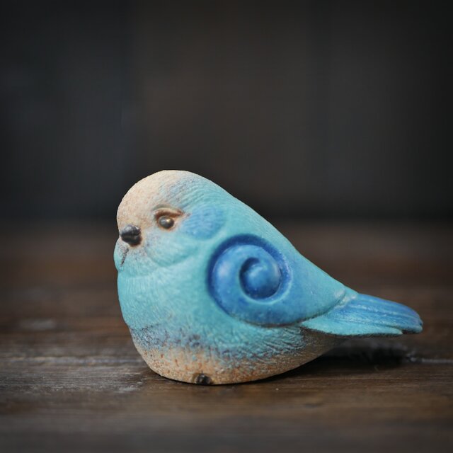 小さな青色のことり no.49 | iichi 日々の暮らしを心地よくするハンドメイドやアンティークのマーケットプレイス