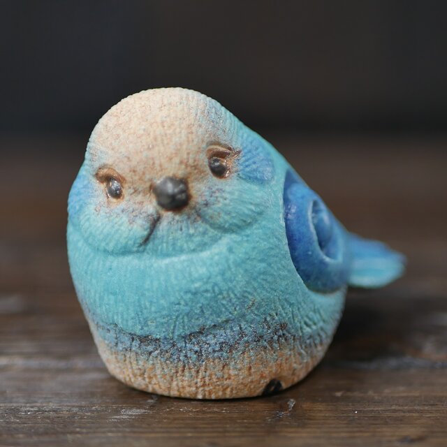 小さな青色のことり no.49 | iichi 日々の暮らしを心地よくするハンドメイドやアンティークのマーケットプレイス