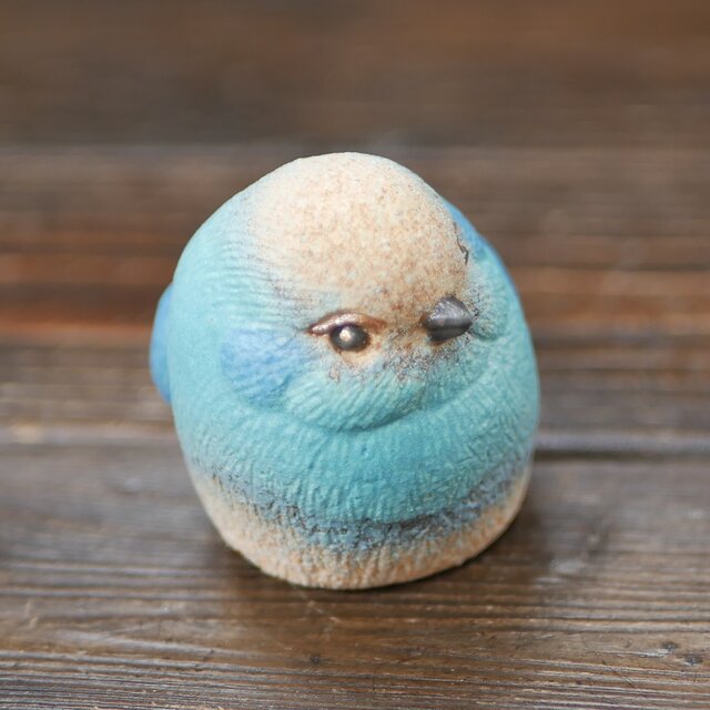 小さな青色のことり no.49 | iichi 日々の暮らしを心地よくするハンドメイドやアンティークのマーケットプレイス