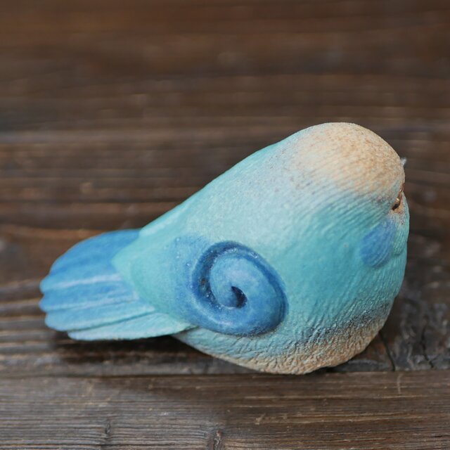 小さな青色のことり no.49 | iichi 日々の暮らしを心地よくするハンドメイドやアンティークのマーケットプレイス