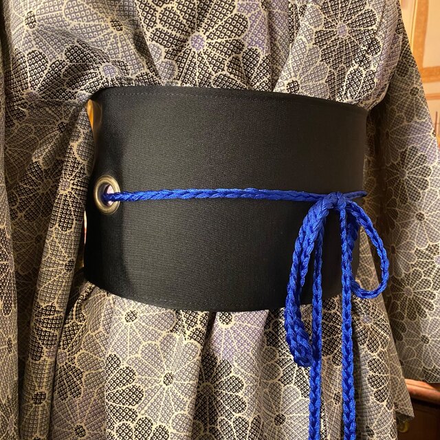 和洋折衷 着物 リメイク ワンピース ドレス サッシュベルト 洗える 化繊 レトロ 古着 和 モダン KW-348 | iichi 日々の暮らしを心地よくするハンドメイドやアンティークの ...