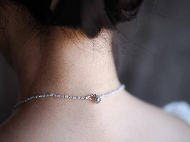 charm top pendant -jade x silver- | iichi 日々の暮らしを心地よくするハンドメイドやアンティークのマーケットプレイス