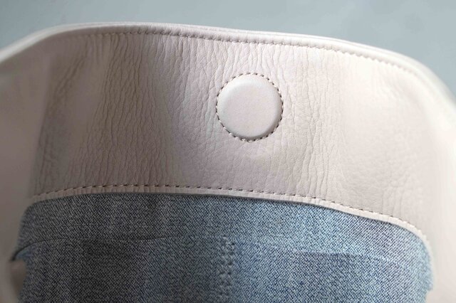 シルキータッチしっとりレザー⁂軽く柔らかい袋タイプ・LUA(LA003)＃ペールトープ⁂ | iichi 日々の暮らしを心地よくするハンドメイドやアンティークのマーケットプレイス