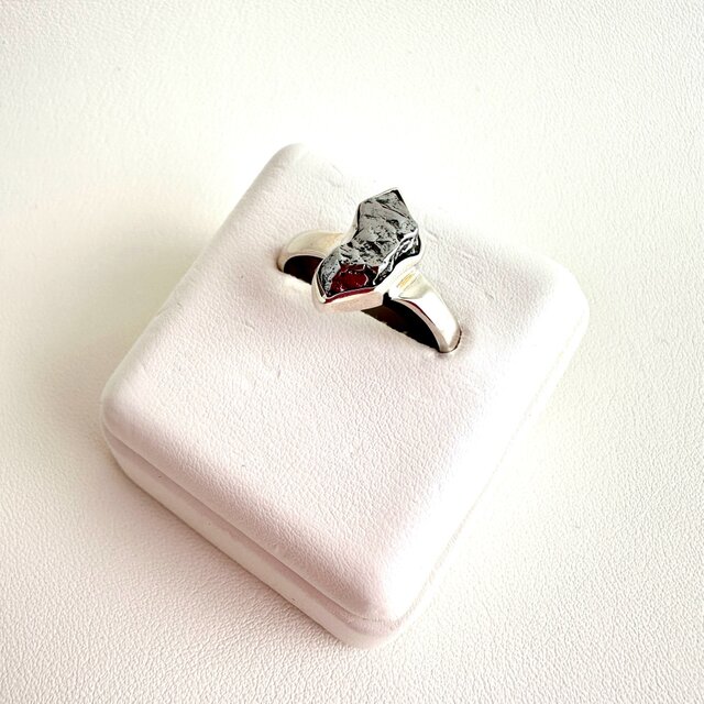 meteorite/隕石リング⑨-23号 | iichi 日々の暮らしを心地よくするハンドメイドやアンティークのマーケットプレイス