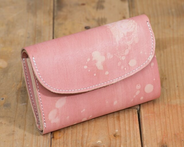 カスタムオーダー専用 Middle Wallet(rakugaki) | iichi 日々の暮らしを心地よくするハンドメイドやアンティークのマーケットプレイス