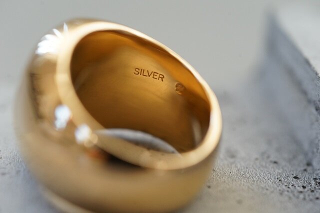 ＜受注オーダー＞colors ( 18kgp malachite ring) | iichi 日々の暮らしを心地よくするハンドメイドやアンティークのマーケットプレイス