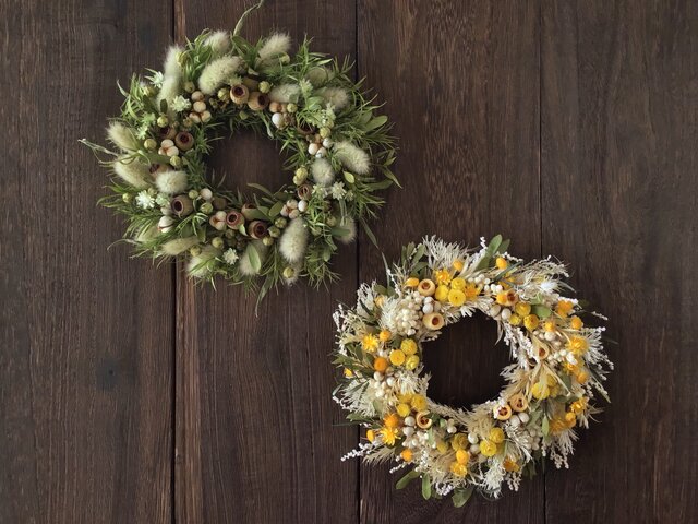 ミニリースA(16cm) | iichi 日々の暮らしを心地よくするハンドメイドやアンティークのマーケットプレイス