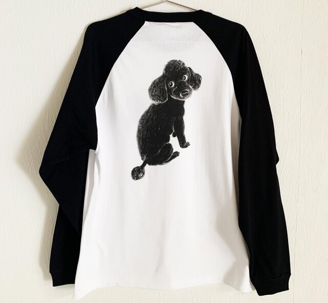 No.35 なあに？ラグランスリーブロングT シャツ（予約販売開始） | iichi 日々の暮らしを心地よくするハンドメイドやアンティークのマーケットプレイス