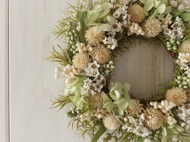 ミニリースD(17cm) | iichi 日々の暮らしを心地よくするハンドメイドやアンティークのマーケットプレイス