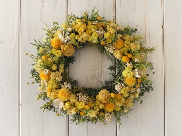 リースB(21cm) | iichi 日々の暮らしを心地よくするハンドメイドやアンティークのマーケットプレイス