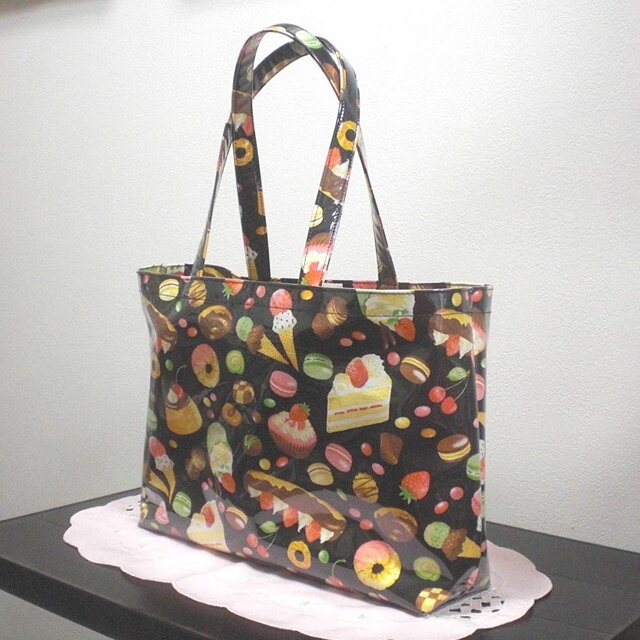BagビニールA4Long／スイーツパラダイス | iichi 日々の暮らしを心地よくするハンドメイドやアンティークのマーケットプレイス