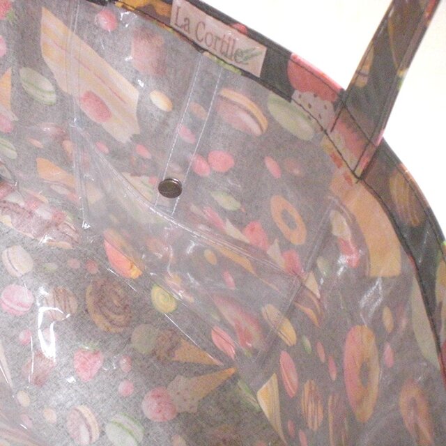 BagビニールA4Long／スイーツパラダイス | iichi 日々の暮らしを心地よくするハンドメイドやアンティークのマーケットプレイス