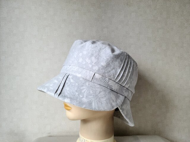 魅せる帽子☆【New Design!!】 ダブルブリムのクロッシュ～オフホワイト | iichi 日々の暮らしを心地よくするハンドメイドやアンティークのマーケットプレイス