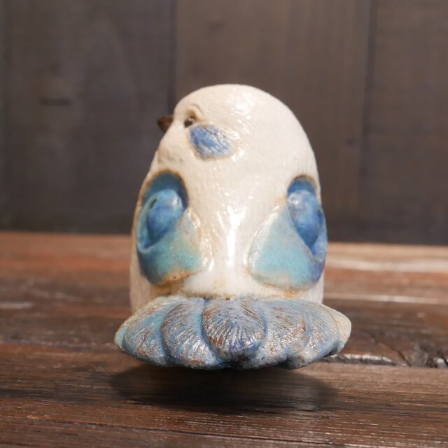 小さな青色のことり no.52 | iichi 日々の暮らしを心地よくするハンドメイドやアンティークのマーケットプレイス