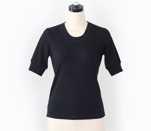 【michi様 専用】形にこだわった 大人の4分袖 袖口リブTシャツ【サイズ・色展開有り】 | iichi 日々の暮らしを心地よくするハンドメイドやアンティークのマーケットプレイス