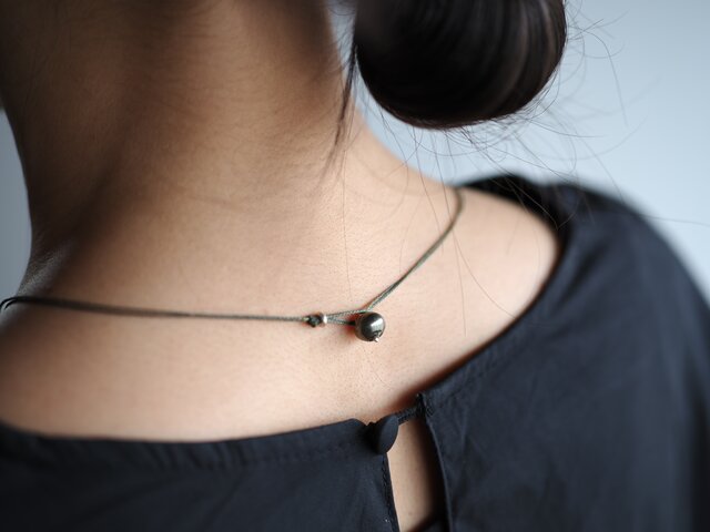 -Jade- double code necklace | iichi 日々の暮らしを心地よくするハンドメイドやアンティークのマーケットプレイス