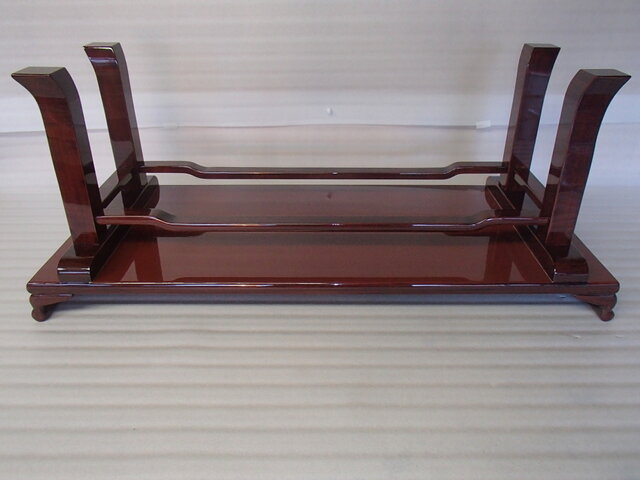 20 書院机 ケヤキ材 90㎝×19㎝×39㎝ 目黒春慶塗り | iichi 日々の暮らしを心地よくするハンドメイドやアンティークのマーケットプレイス