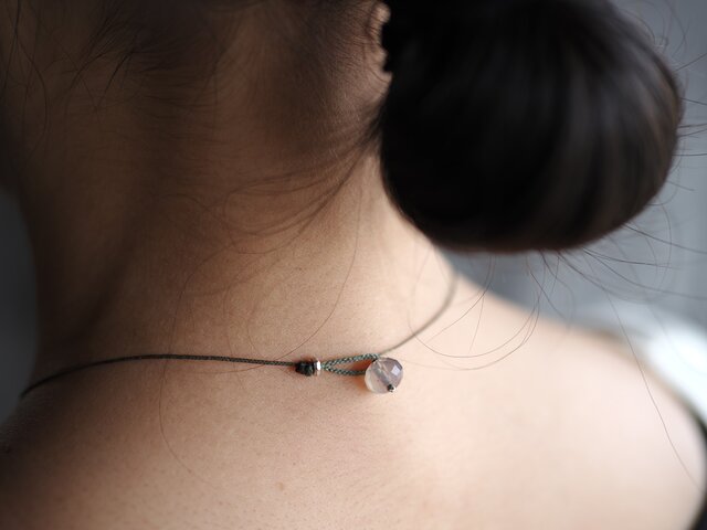 -Larimar・Turquoise- code pendant | iichi 日々の暮らしを心地よくするハンドメイドやアンティークのマーケットプレイス