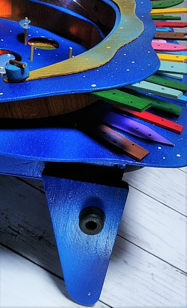 木製のピンボール(星空LED仕様)~PULL & PUSH 7 | iichi 日々の暮らしを心地よくするハンドメイドやアンティークのマーケットプレイス