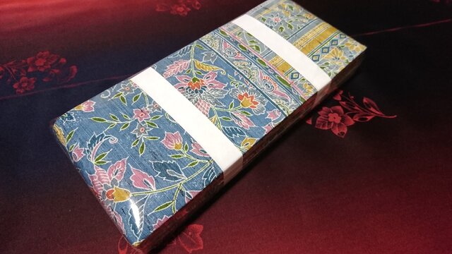 創作帯☆角帯 リバーシブル更紗模様 巾約11cm | iichi 日々の暮らしを心地よくするハンドメイドやアンティークのマーケットプレイス