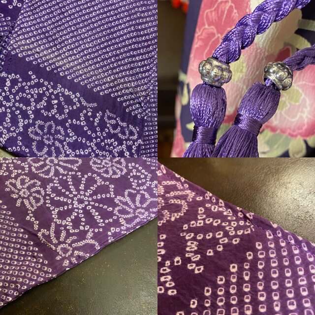 和洋折衷 着物 リメイク ワンピース ドレス 帯サッシュベルト 洗える 化繊 レトロ 古着 和 モダン KW-373 | iichi 日々の暮らしを心地よくするハンドメイドやアンティークの ...